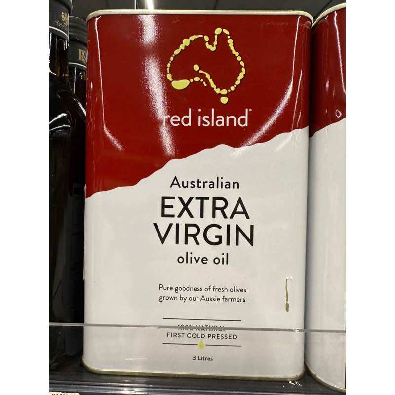 Australian Extra Virgin Olive Oil ( Red Island Brand ) 3000 Ml. น้ำมัน ...
