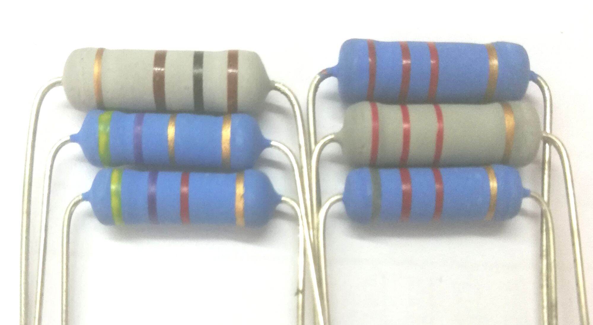 resistor 3W (R3W) เป็นตัวต้านทานใช้สำหรับงานซ่อมอิเล็กทรอนิกส์ทั่วไป ...