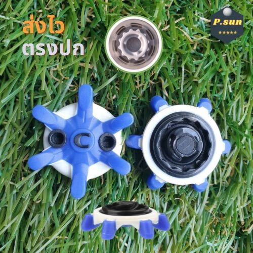 ปุ่มรองเท้ากอล์ฟ 16 pcs. spikes golf cleats slim lock Insert System ...