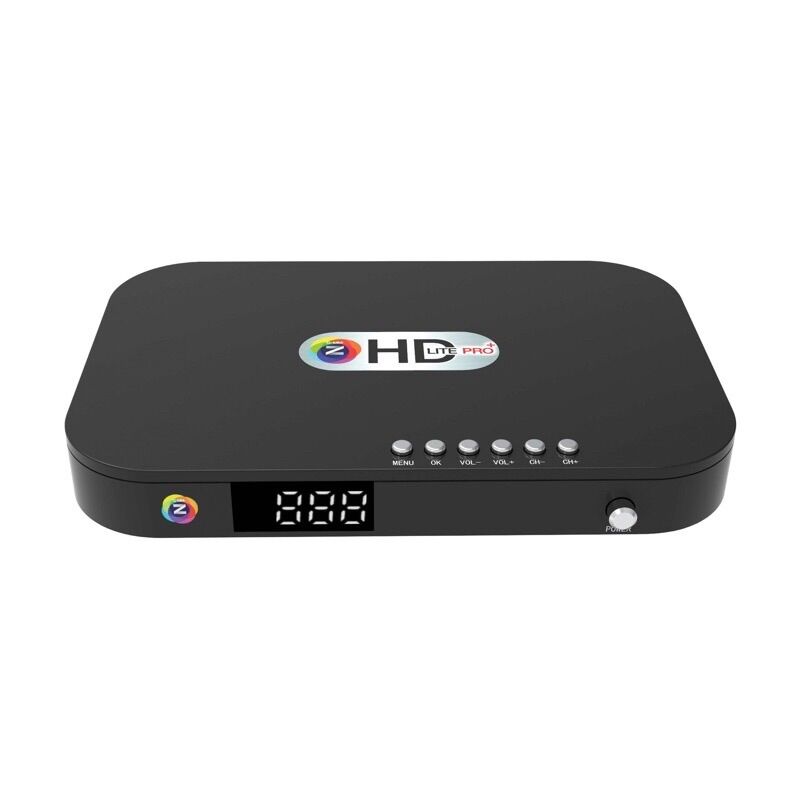 กล่องรับสัญญาณดาวเทียม GMMZ HD LITE PRO PLUS (ใช้กับจานทึบ และจานโปร่ง ...