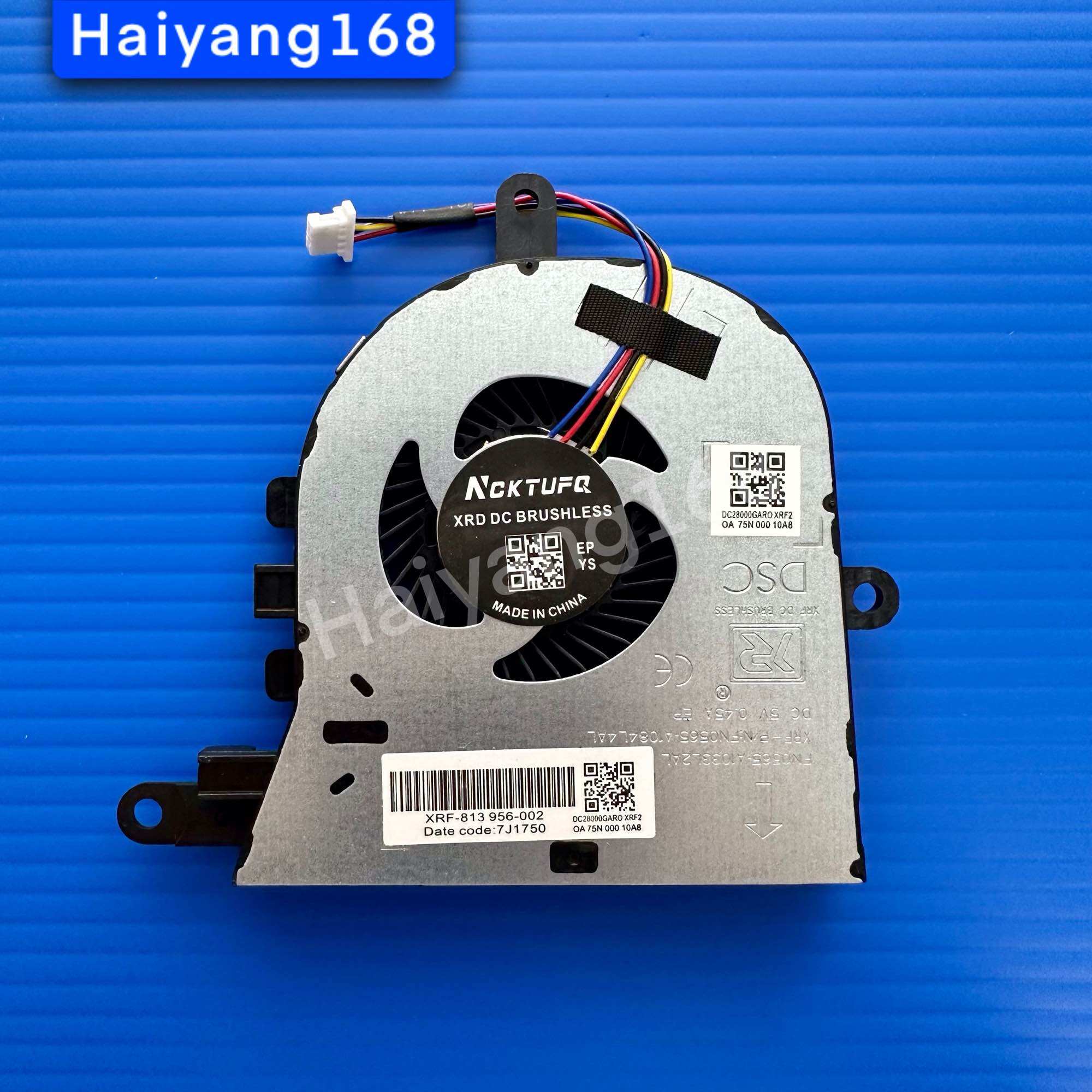 CPU FAN NOTEBOOK พัดลมโน๊ตบุ๊ค พัดลมระบายความร้อนสำหรับ DELL 15-5570 ...