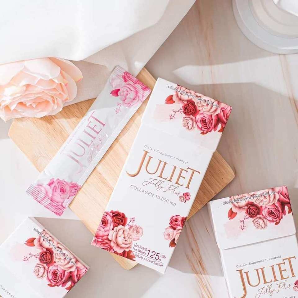 Juiet jelly collagen จูเลียตเจลลี่คอลลาเจน1กล่องมี10ช่องเจลลี่ทานง่าย ...