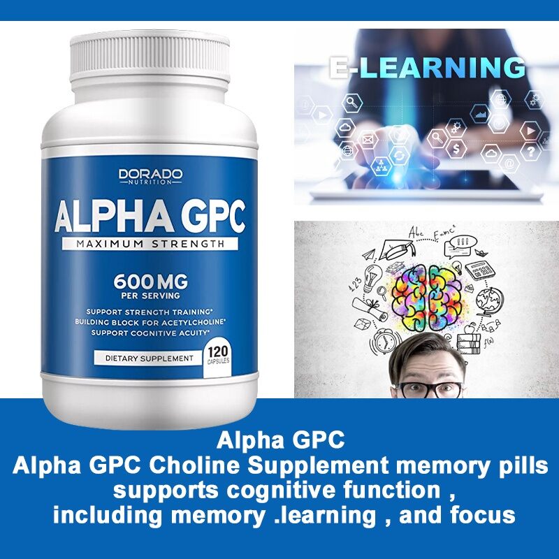 Choline Alpha GPC อาหารเสริมโคลีนเพื่อสมอง ความจำ การเรียนรู้และโฟกัส ...