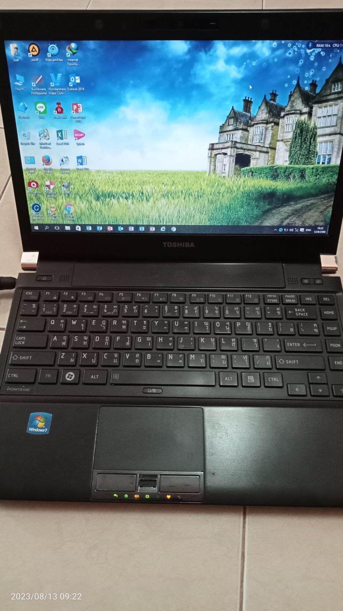 Toshiba โน๊ตบุ๊คมือสอง รุ่น B552 Core i5 เล่นเกมออนไลน์ได้ ดูหนัง ฟังเพลง ทำงาน คาราโอเกะ(รับ ...