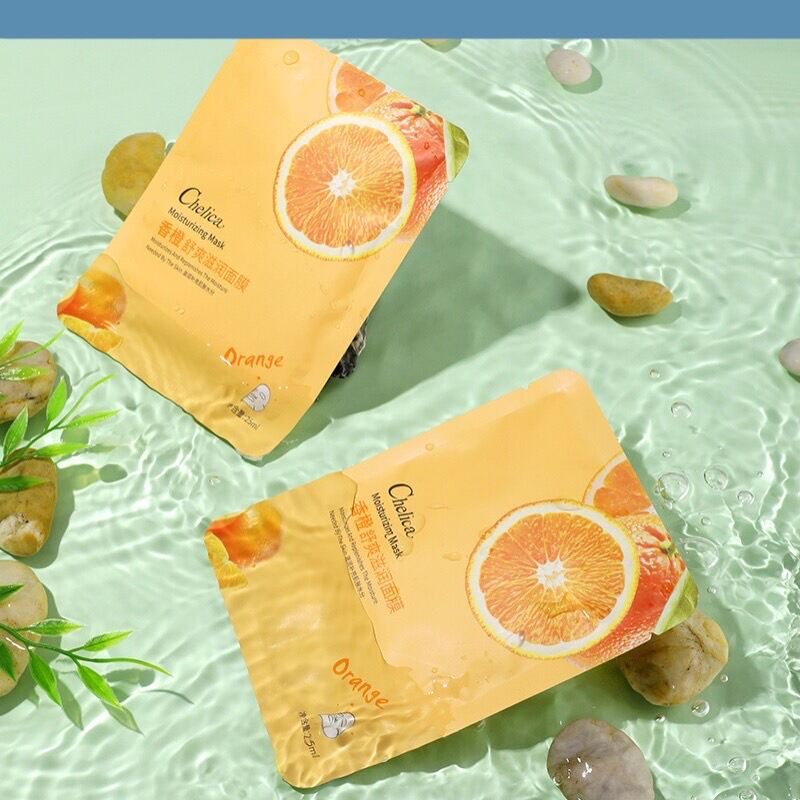 RKแผ่นมาร์คหน้า Chelica มาร์คหน้าสูตรเกาหลี ไวท์เทนนิ่งและกระจ่างใส ...