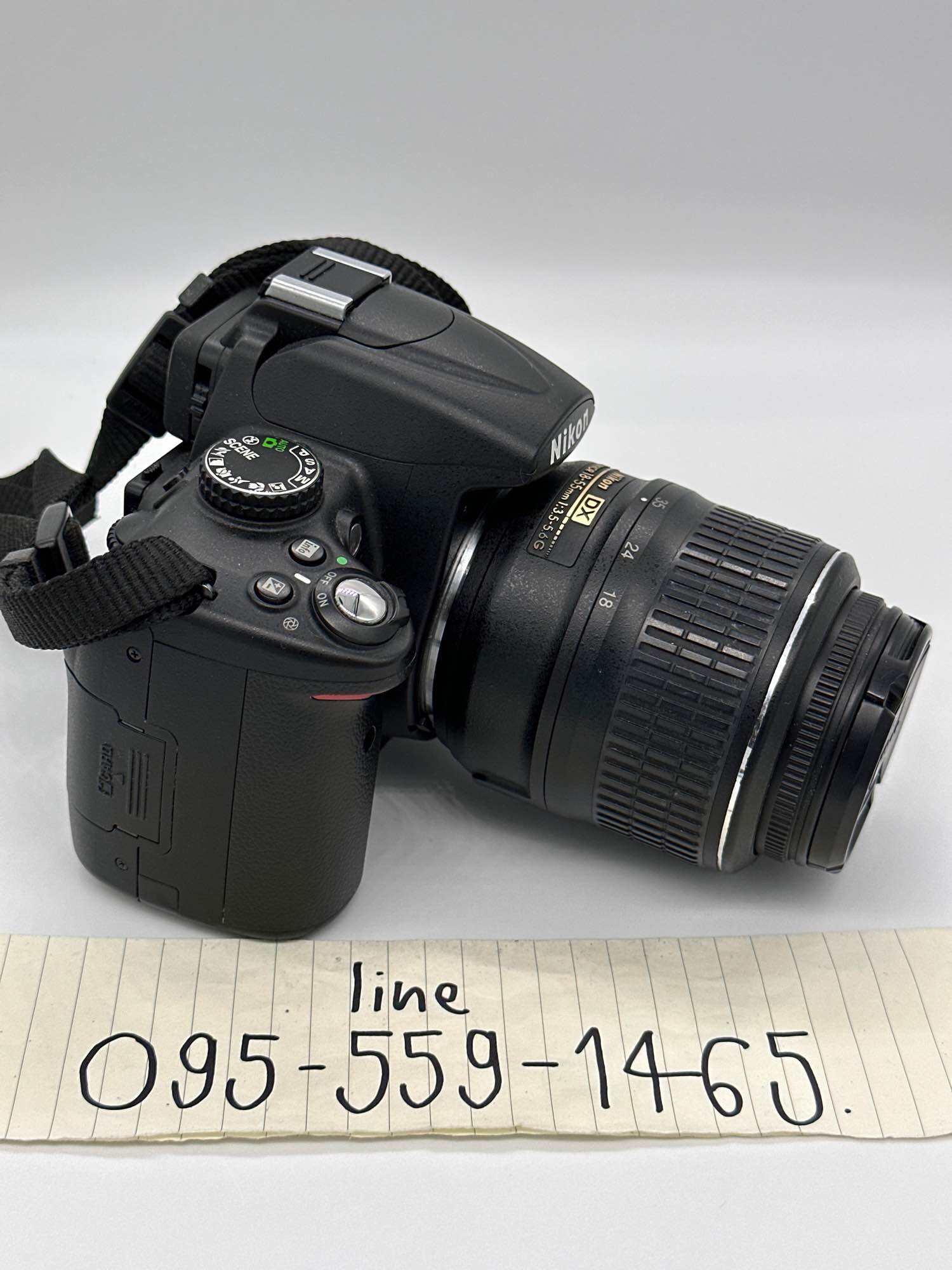 (สินค้ามือ2) กล้อง Nikon d5000 ติดเลนส์ 18-55 ใช้งานเต็มระบบ ชัตเตอร์ 1 ...