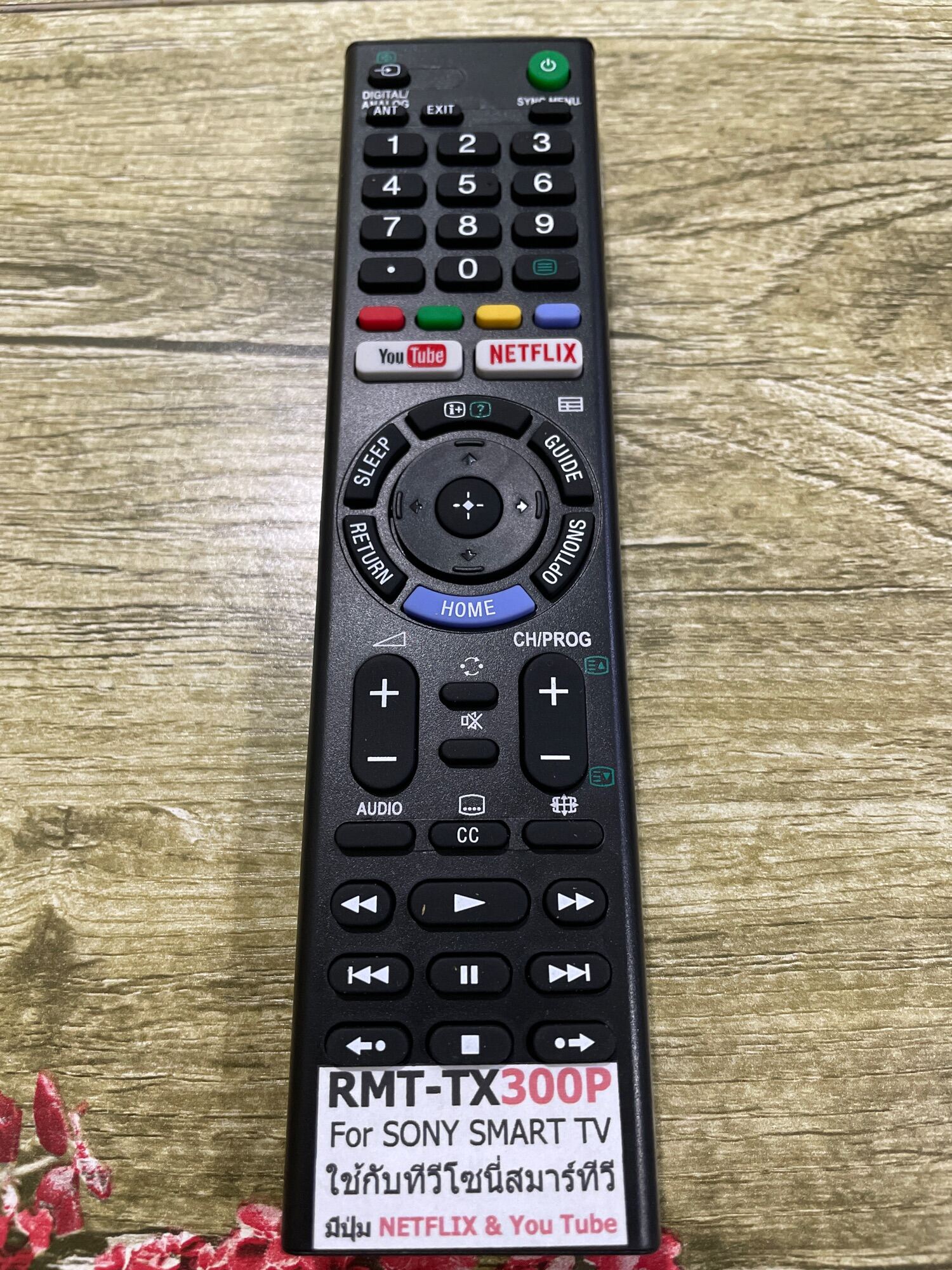 👉 รีโมททีวีโซนี่สมาร์ททีวี-RMT-TX300P | Lazada.co.th