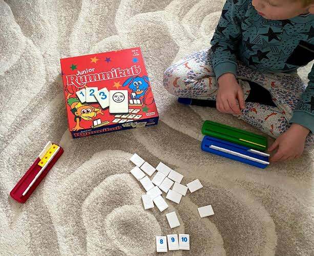 T.P. TOYS Rummikub Junior BoardGame รัมมีคัฟจูเนียร์ เกมส์กระดาน เกมส์ ...