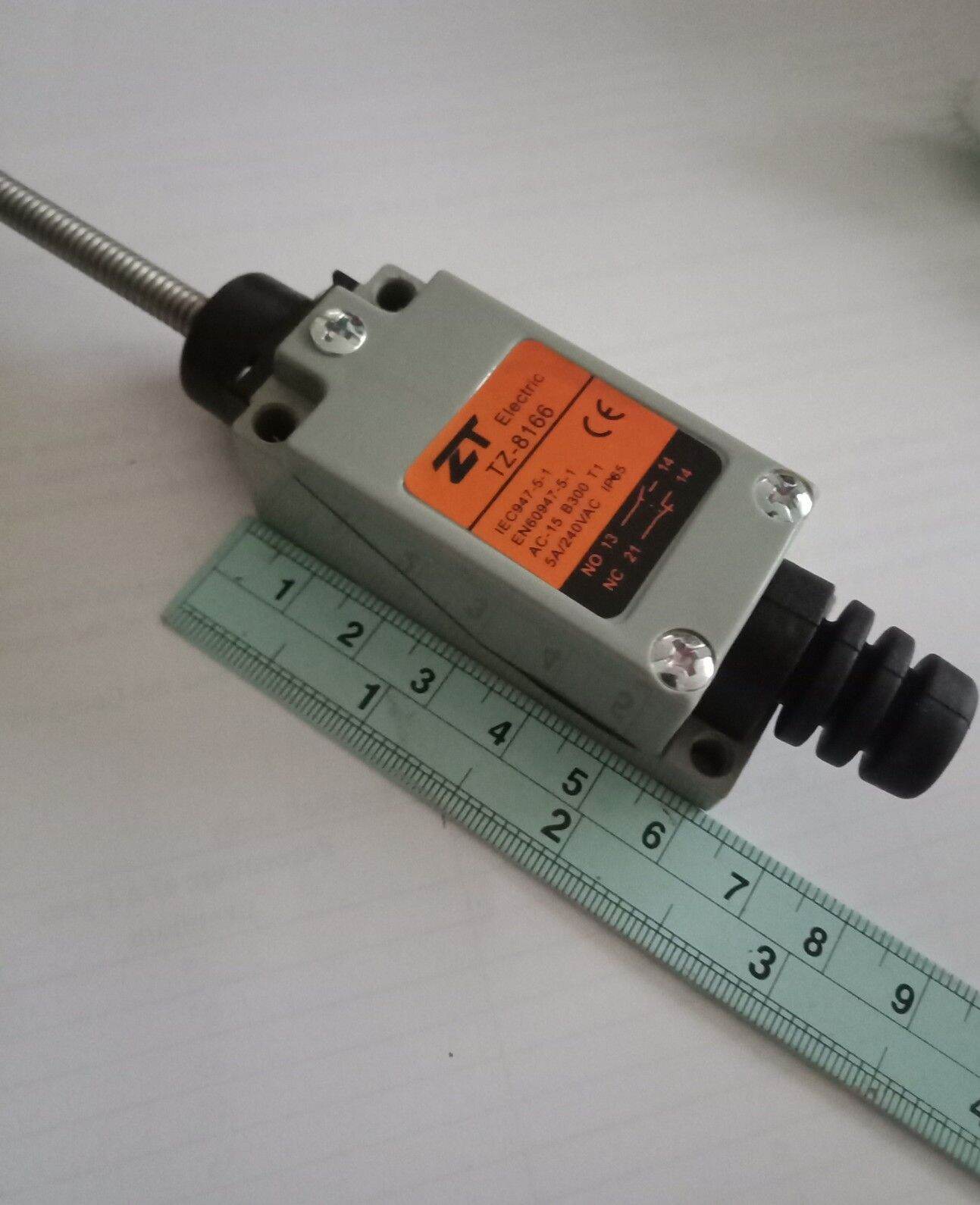 TZ-8166 Limit Switch ลิมิตสวิทช์ หางหนู 8166 5A / 240VAC 1NO, 1NC (แพ็ค1ตัว) ยี่ห้อ PNC,ZTของแท้ ...