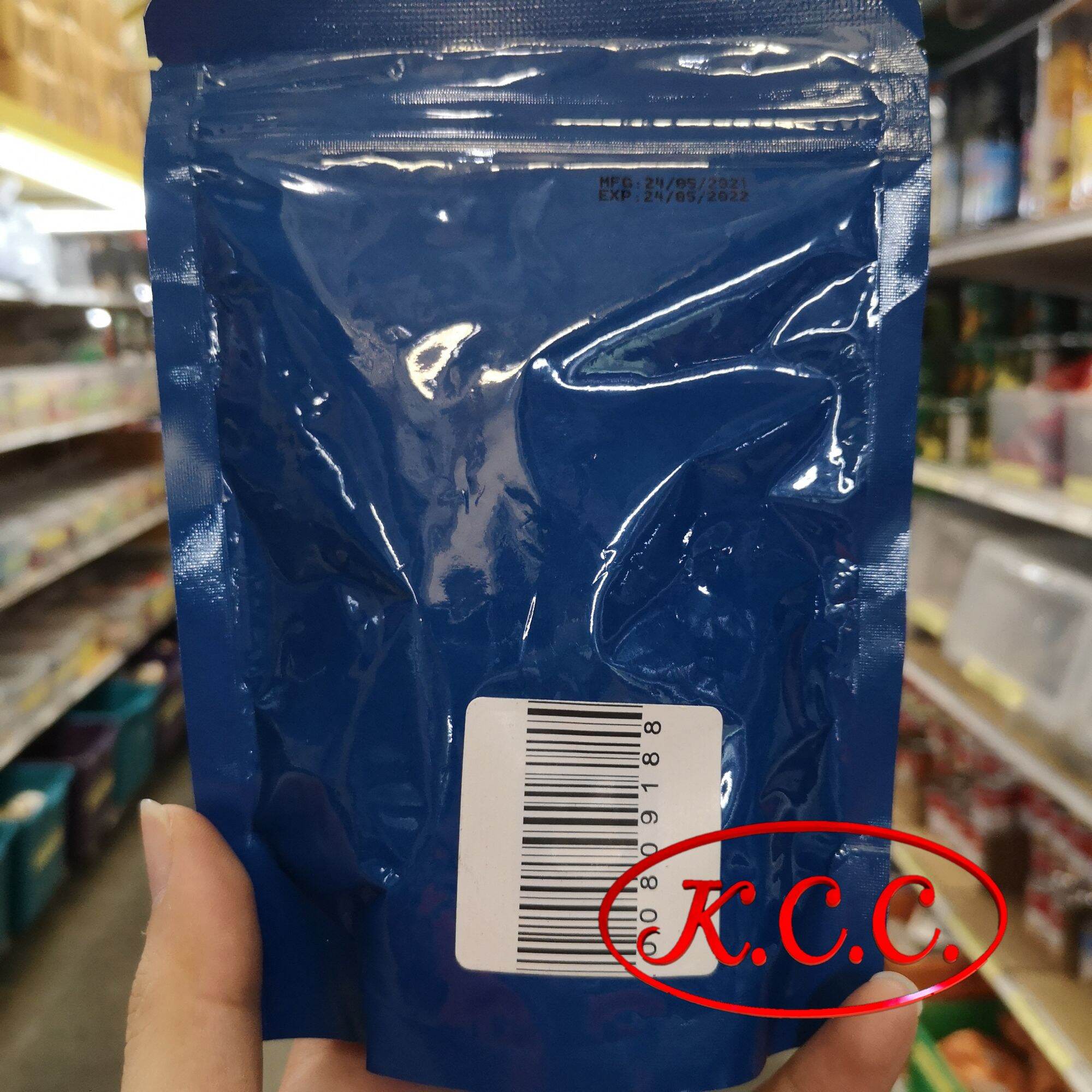 KCC ผงอัญชัน 100% ตรา BK (buterfly pea powder) ขนาด 100 g. สำหรับทำ ...