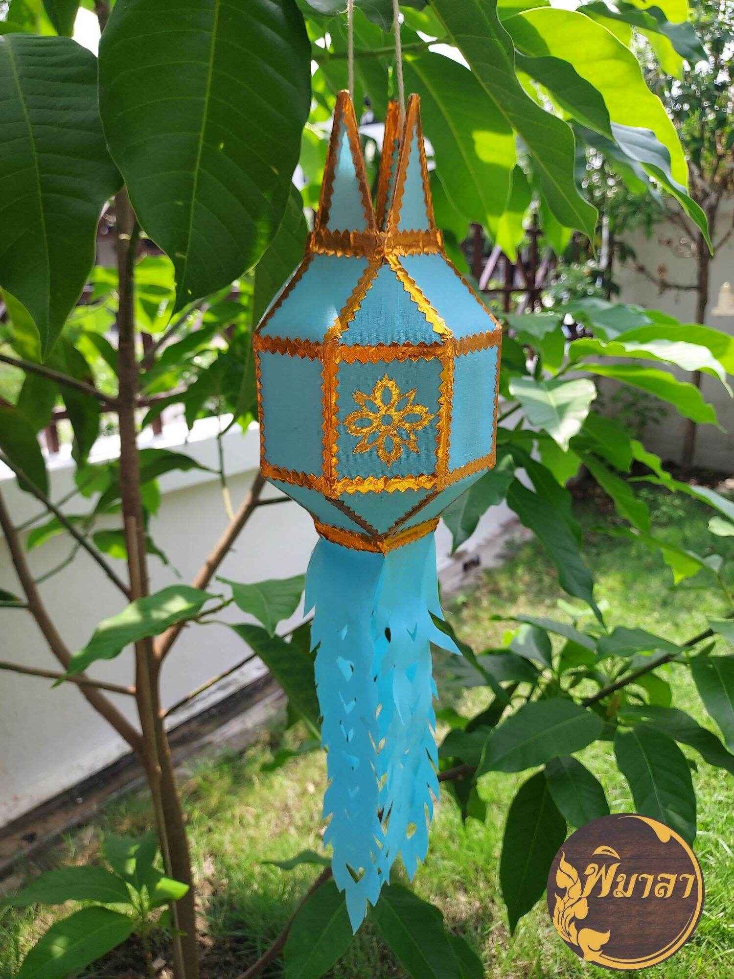 โคมล้านนาผ้า 4นิ้ว โคมจิ๋ว โคมยี่เป็ง โคมเชียงใหม่ โคมผ้า โคม โคม ...