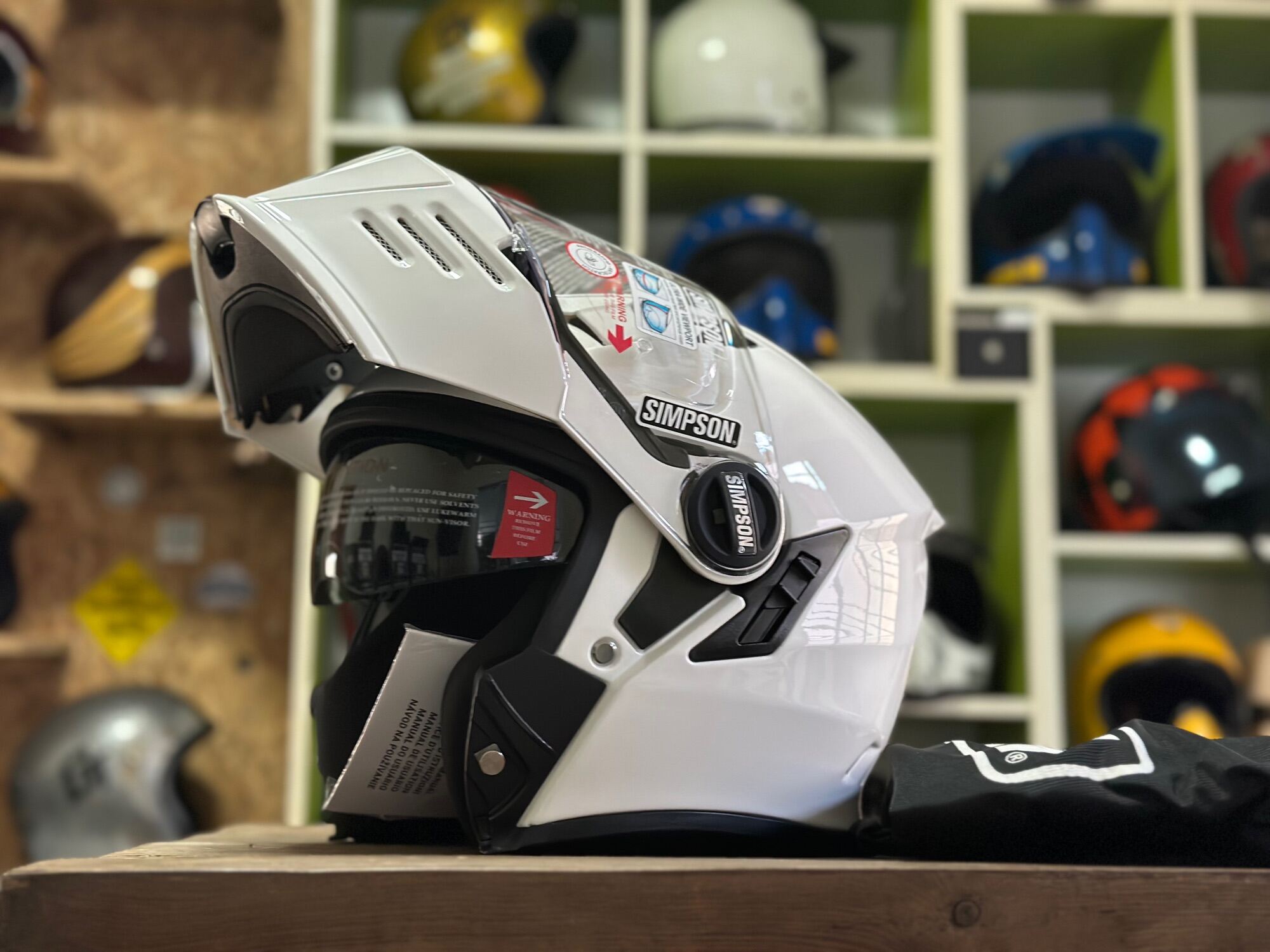 หมวกกันน๊อก Simpson Sarksome Mod bandit - iBanana19 - ThaiPick