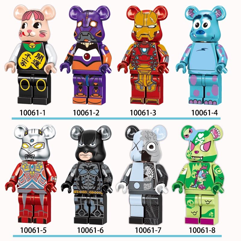 ฟิกเกอร์ Brick bear สะสม คละแบบ โมเดลสะสม มีปลายทาง - มายทอย - ThaiPick