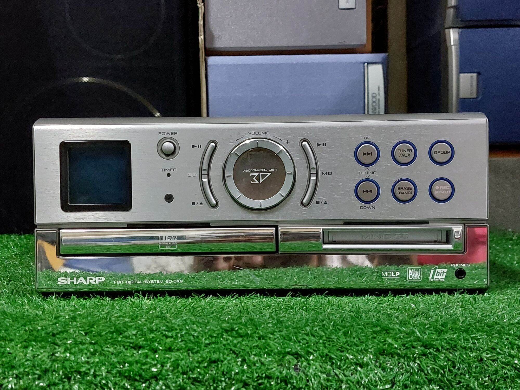 หัวเครื่องSHARP รุ่น SD-CX9จากตู้ญี่ปุ่นมือ2ใช้ไฟ100 ส/ก/ย/11/27/26/cm. ใช้งานเป็นแอมป์ ขยาย ...