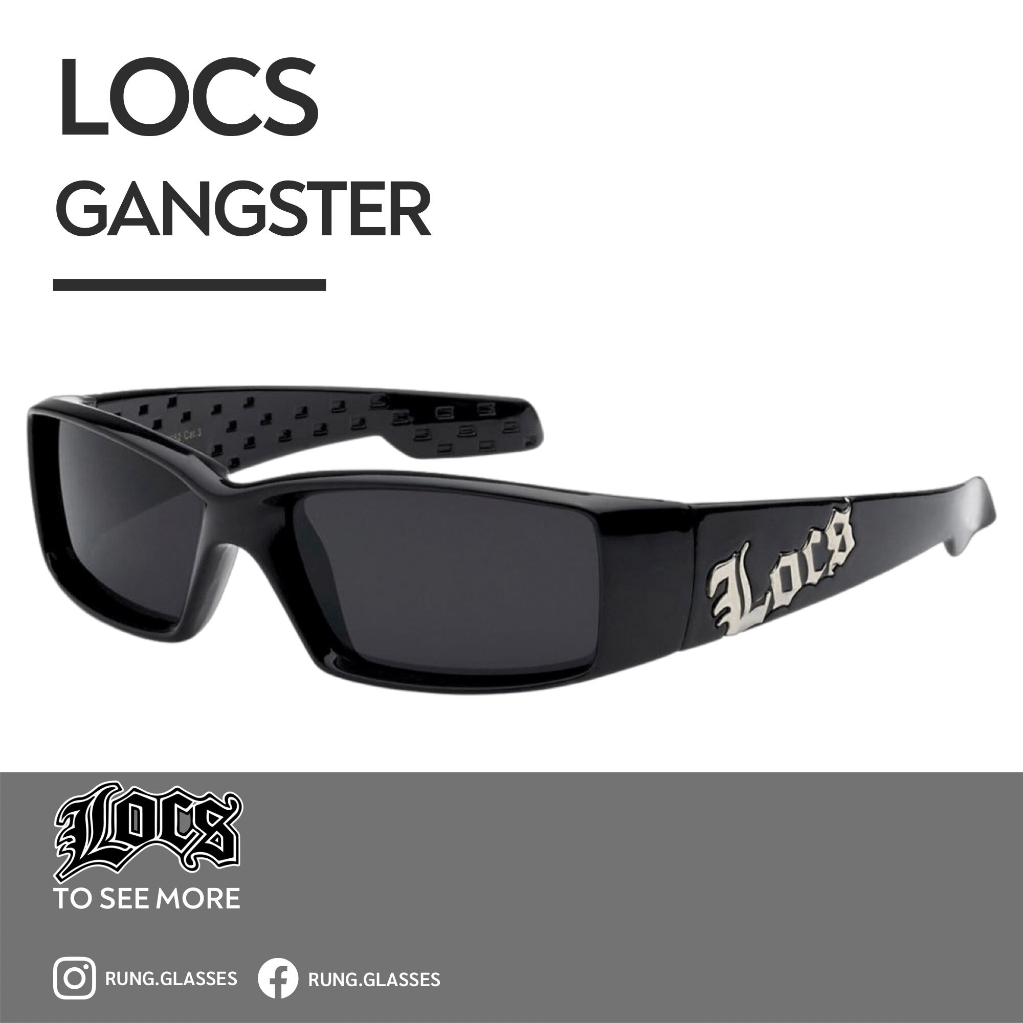 Locs Sunnglass gangster | Lazada.co.th