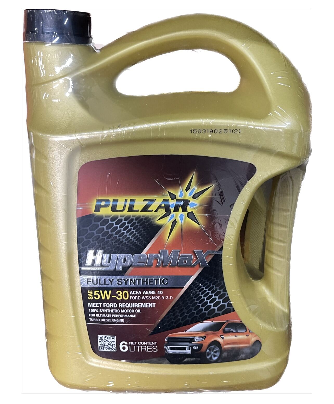 น้ำมันเครื่องดีเซล PULZAR HYPERMAX สังเคราะห์ 5W-30 เพาวซาร์ ดีเซล ไฮเปร์แม็กซ์ สังเคราะห์ 5W-30 ...