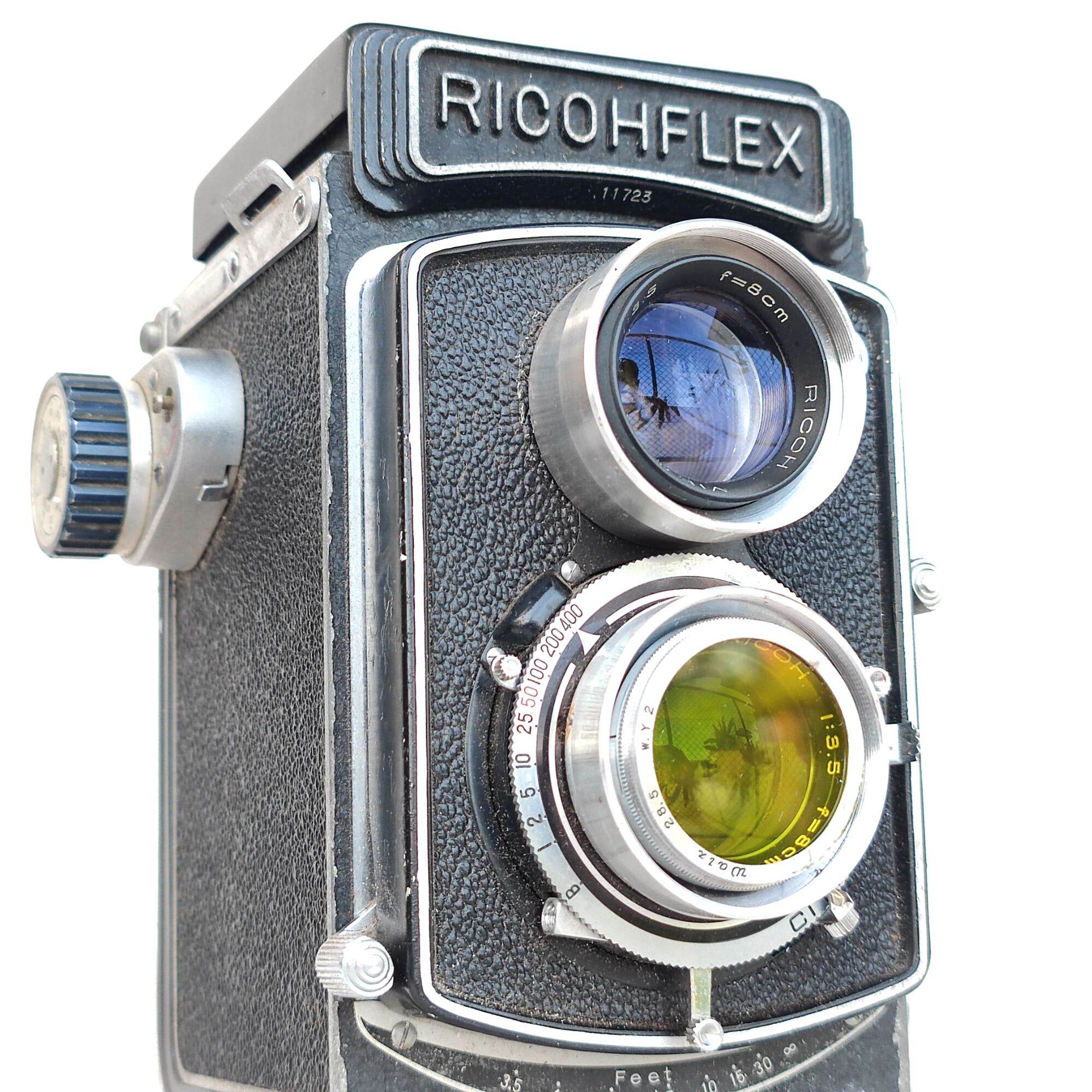 กล้องฟิล์ม RICOHFLEX NEW DIA6x6 Film TLR twin lens reflex CITIZEN-MXV ...