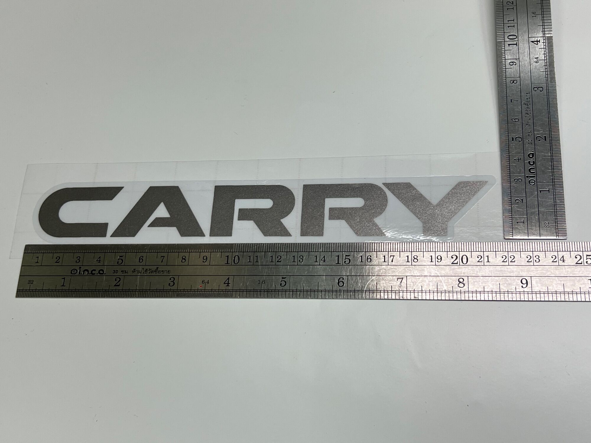 สติ๊กเกอร์ คำว่า CARRY สำหรับติดท้ายรถ SUZUKI CARRY sticker ติดรถ แต่ง ...