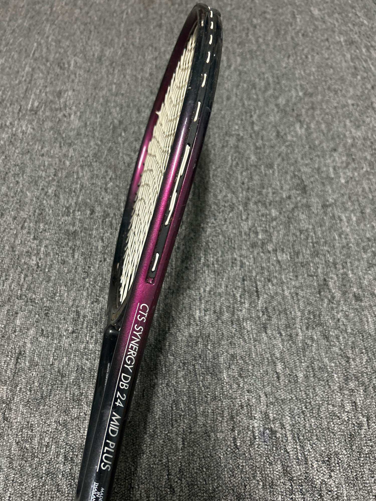 ไม้เทนนิส Prince CTS SYNERGY DB24 Mid Plus - Rackets Pro ไม้เทนนิสมือ ...