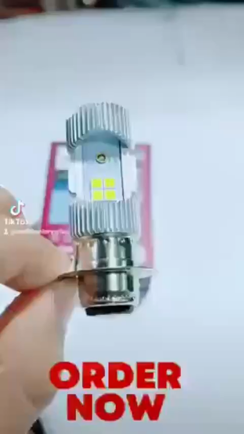 สต็อกพร้อมในประเทศไทย หลอดไฟหน้า LED PHILIPS ฟิลิปส์ M5 Ultinon Essential Moto LED 12V / 6W DC ...