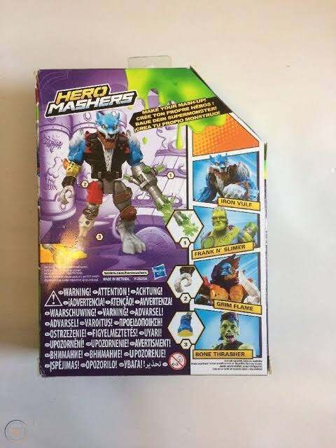 HASBRO HERO MASHERS MONSTERS IRON VULF ACTION FIGURE - imageoutlet ...