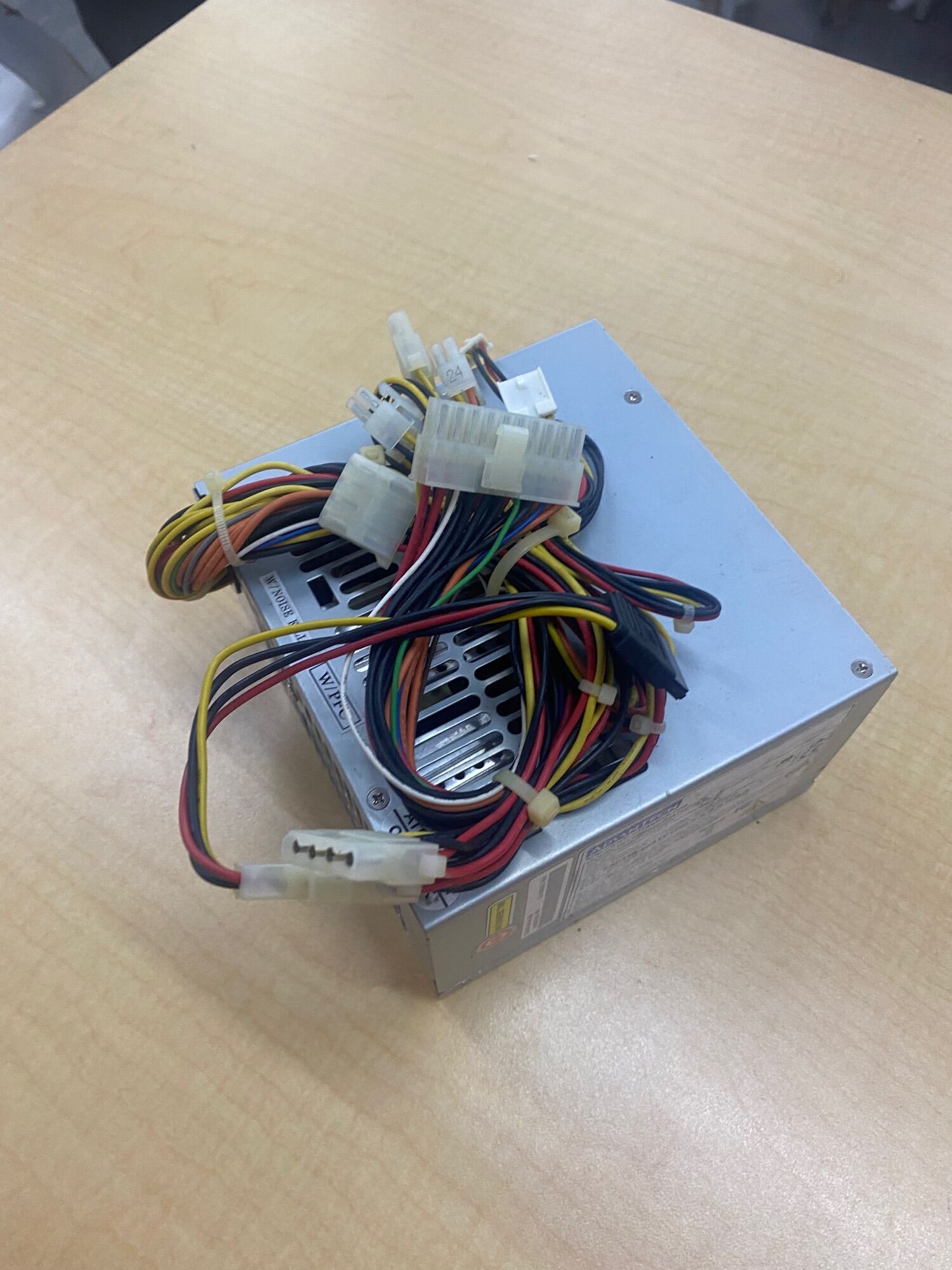 power Supply 550w for computer 20pin เพาเวอร์สำหรับคอมพิวเตอร์มือ2 หนัก 1.8กก.รับประกัน 1เดือน ...