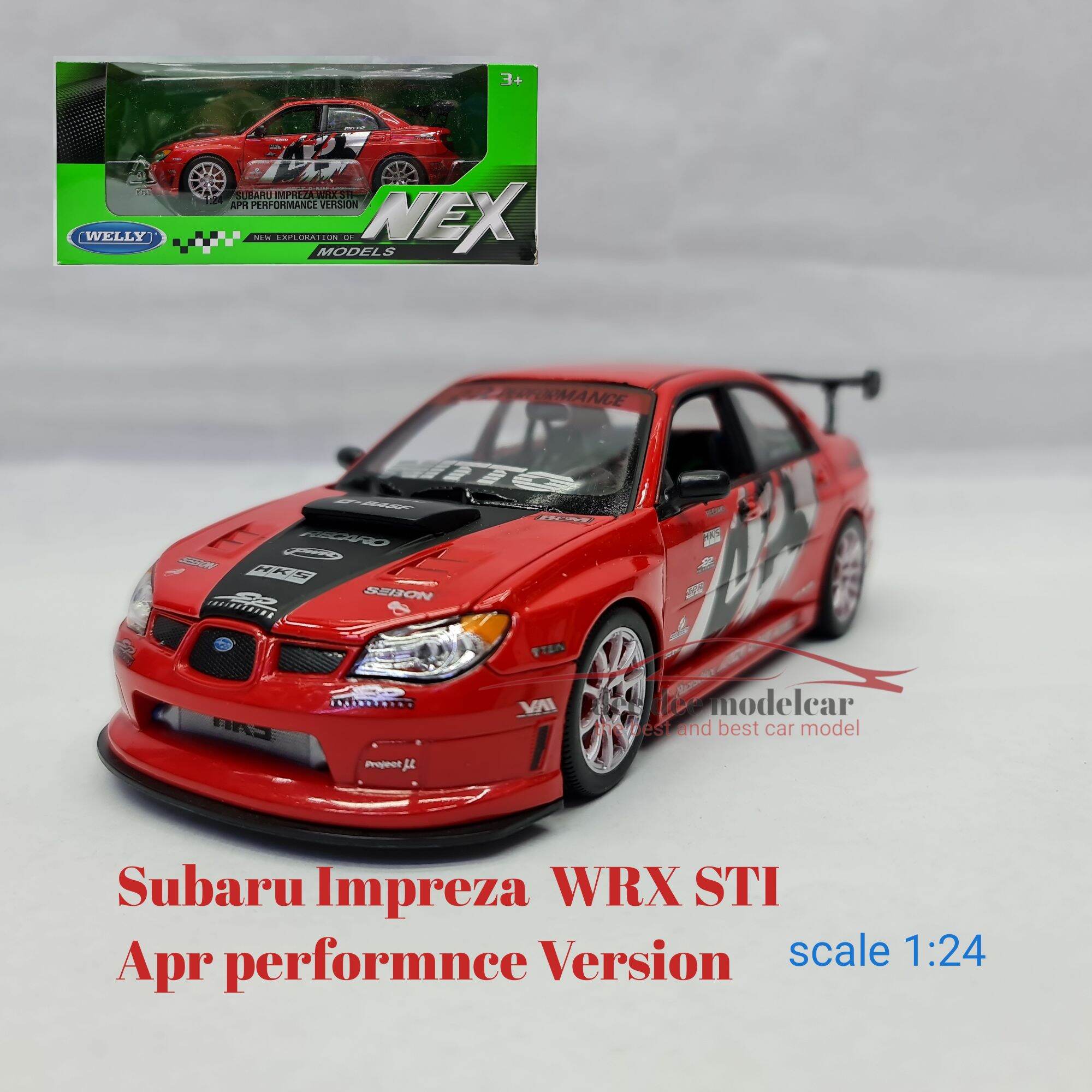 รถเหล็ก ซูบารุ อิมเพรสซ่า SUBARU IMPREZA WRX (1:24) - Good Toy - ThaiPick