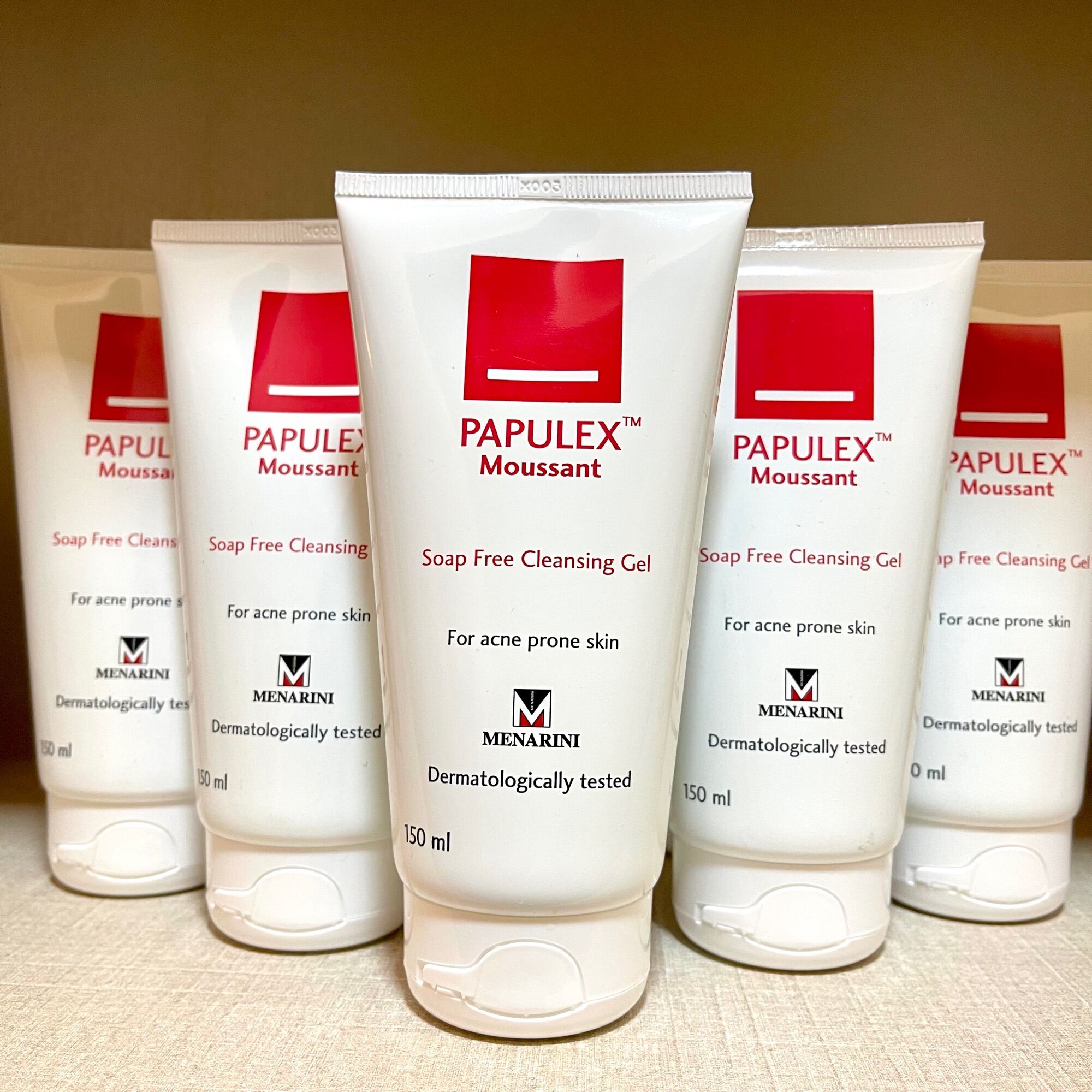 Papulex moussant soap free cleansing gel 150mlเจลล้างหน้า | Lazada.co.th