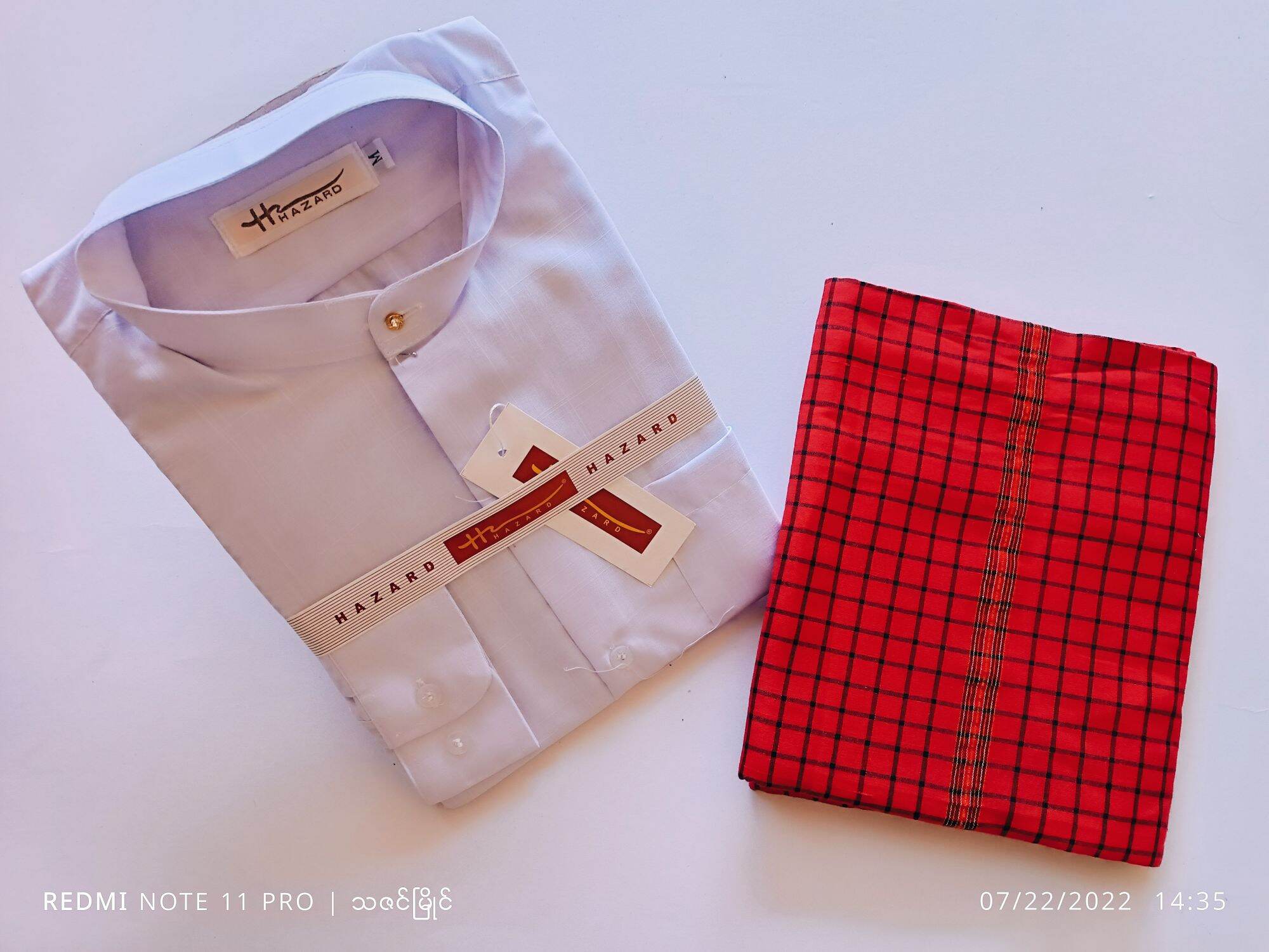 Mon Traditional Dress For Men / မြန္ပုဆိုး + Hz ႐ွပ္အက်ႌ လက္႐ွည္.. မ ...