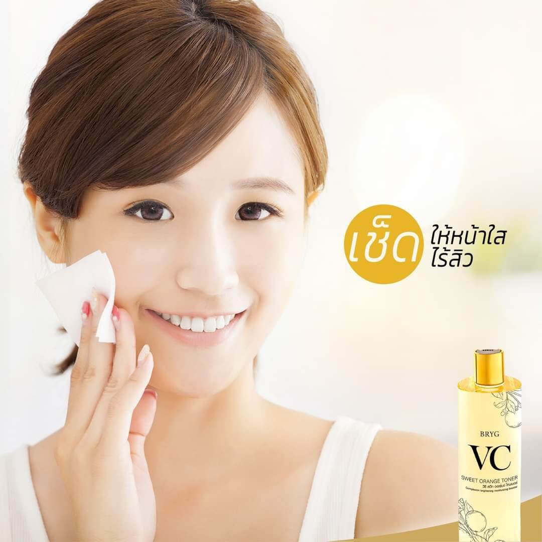 BRYG VC SWEET ORANGE TONER 500 ML. บริก วีซี สวีท ออเร้น โทนเนอร์ (ของ ...
