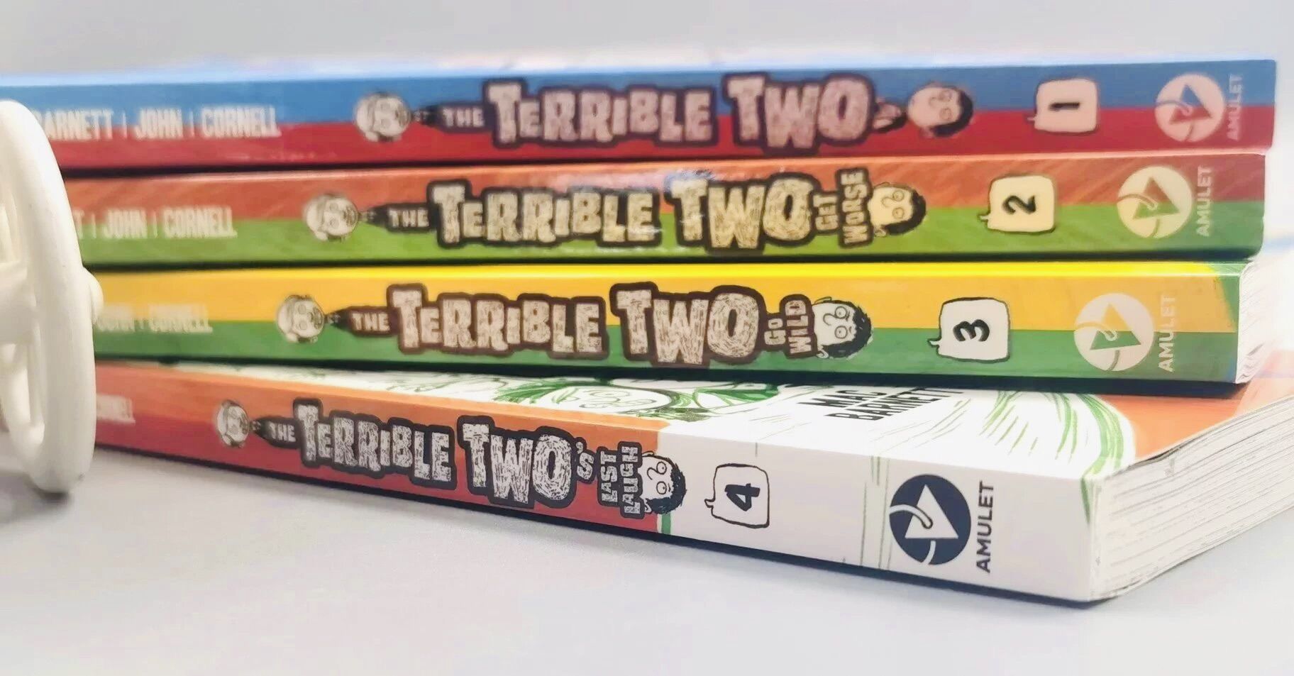 The Terrible Two Stories Book Set 4 Books By Mac BarnettJory John ...