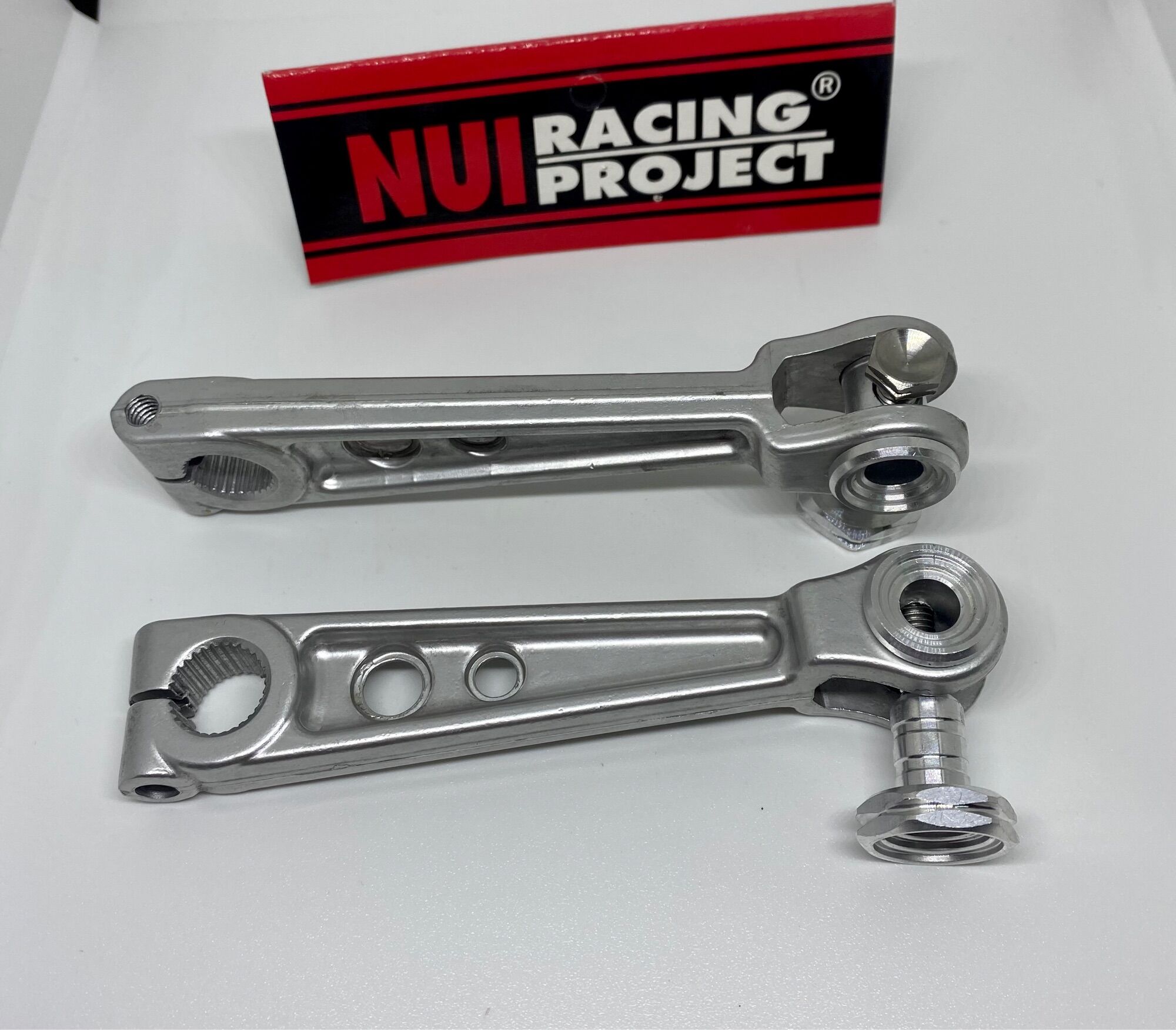 มือลิง Nui (Nui Racing) ขาตรง งานเจาะ 2 รู ใส่wave พร้อมตัวปรับ ...