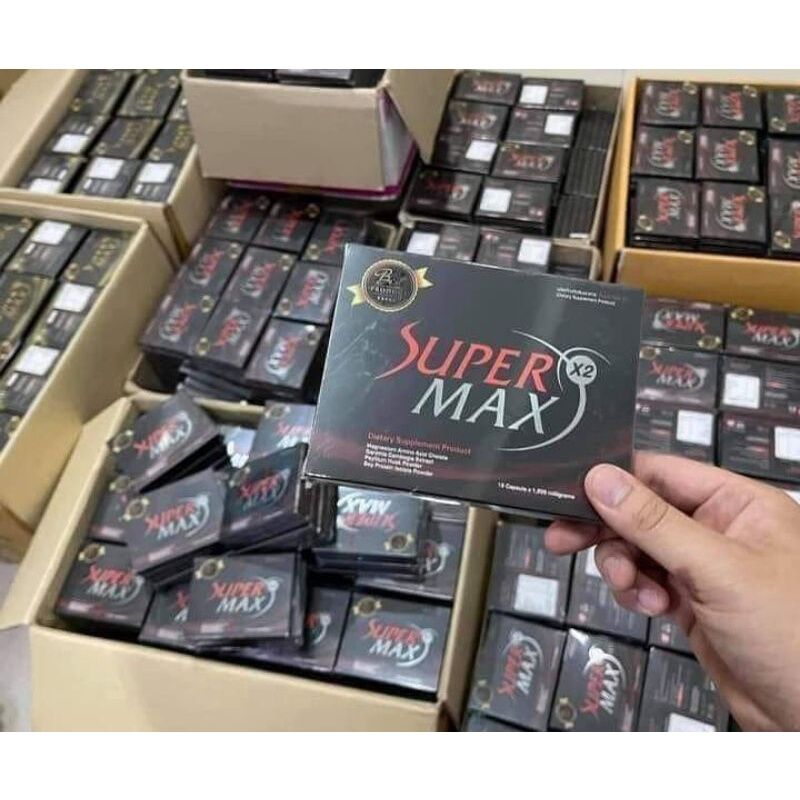 supermax x2 กล่องละ 15 caps ของแท้ ราคาดี s้านนี้เท่านั้น - ชอปปิ้ง789 - ThaiPick