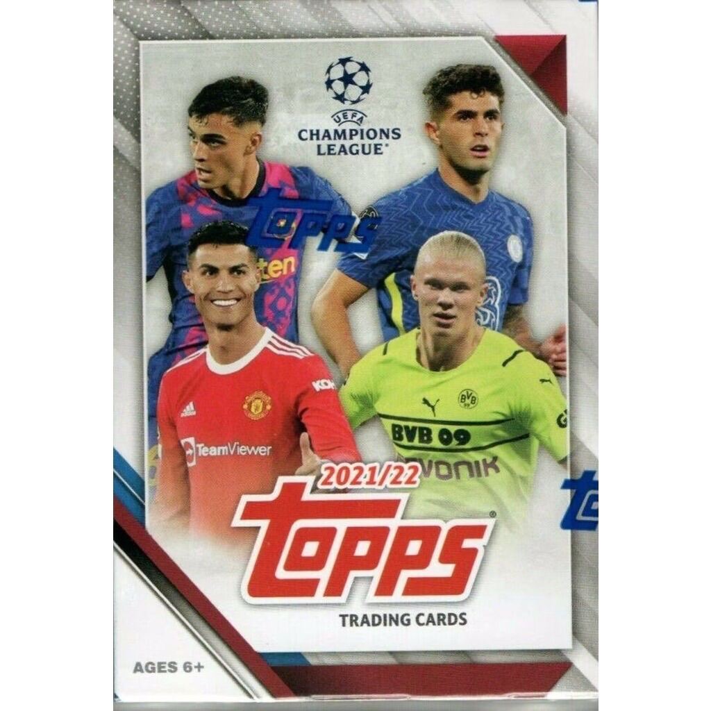 [พร้อมส่งฟรี] 2021-22 Topps UEFA Champions League UCL Collection ...