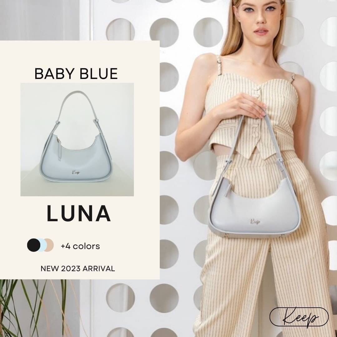 New in KEEP ' Luna ' Handbag กระเป๋าทรง Hobo | Lazada.co.th