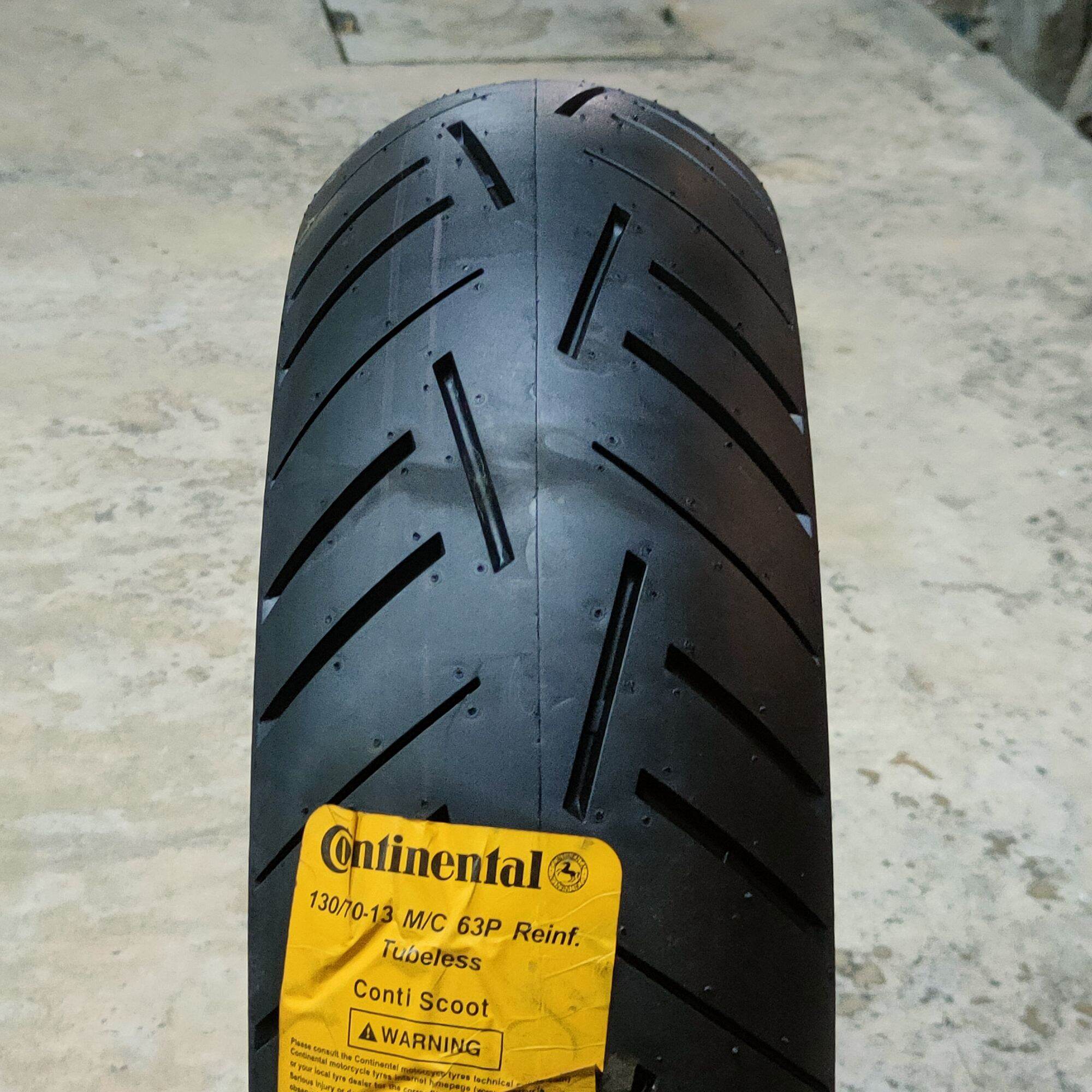 130/70-13 Continental Conti Scoot ผลิตปลายปี 19 (4819) ยางตกปีลดราคา ...