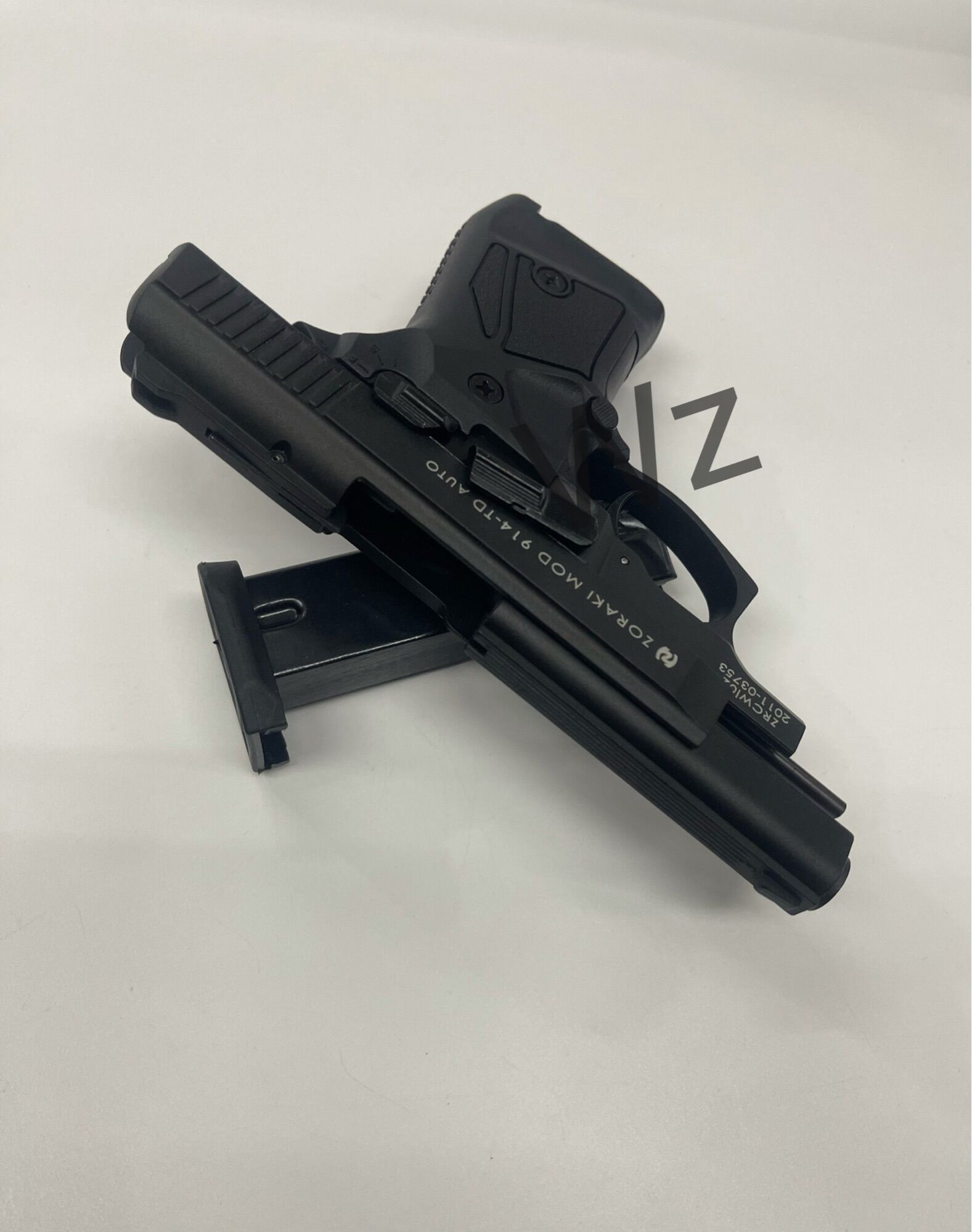 Blank Zoraki 914 สีดำ 9mm P.A.K.(Full Auto)Compactขนาดเล็กใช้ในการถ่าย ...