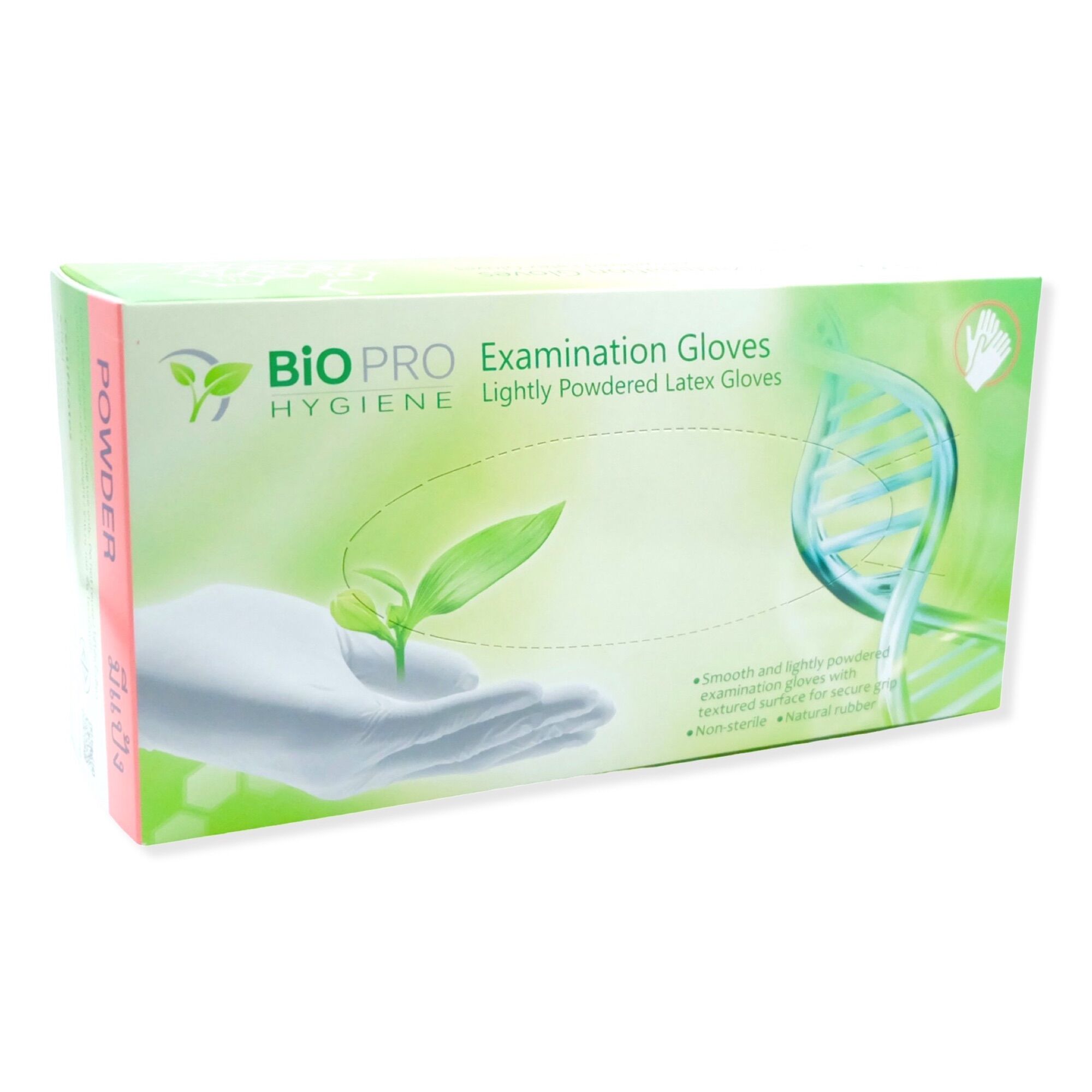BioPro Hygiene ถุงมือมีแป้ง ขนาด S (บรรจุ 100 ชิ้น) | Lazada.co.th