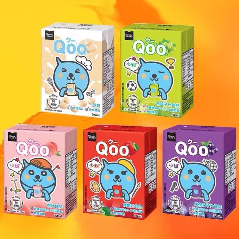 Qoo น้ำผลไม้ในตำนาน หวานน้อย วิตามินซีสูง ขนาด 200 ml. - Japan_By_Baimonz - ThaiPick