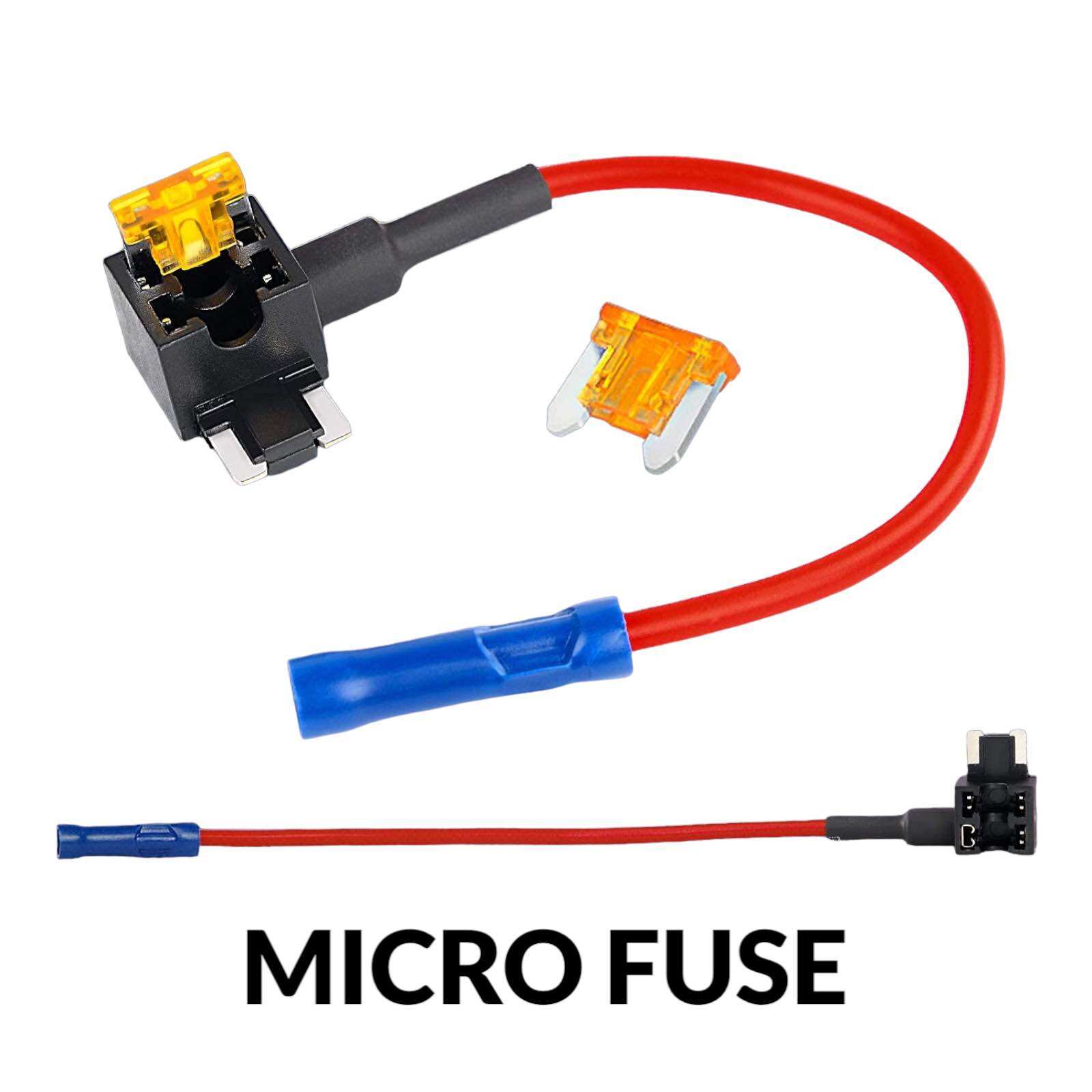 ฟิวส์เทป FUSE TAP [แถมฟิวส์] ชุดต่อพ่วงอุปกรณ์ไฟฟ้ารถผ่านกล่องฟิวส์ ต่อ ...
