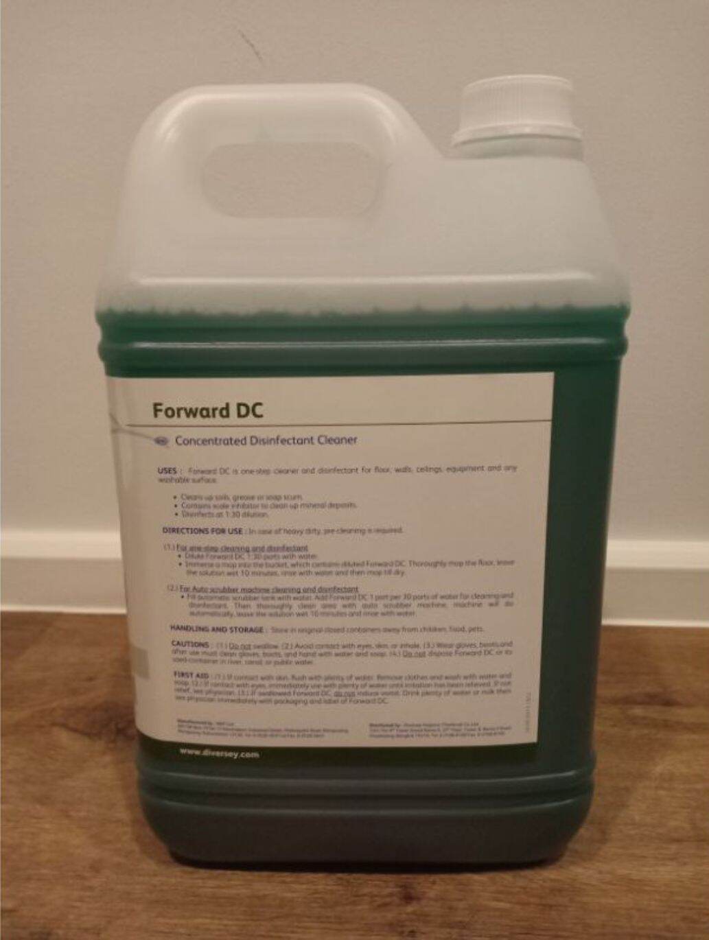 Diversey Forward DC | น้ำยาถูพื้นและฆ่าเชื้อโรค ฟอร์เวิร์ด ดีซี ขนาด 5 ...