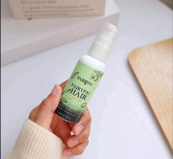 แฮเซรั่ม บำรุงผม เร่งผมยาว (เป็นแพคเก็จไหม่) Fairy pai Hair Serum 30ml ...