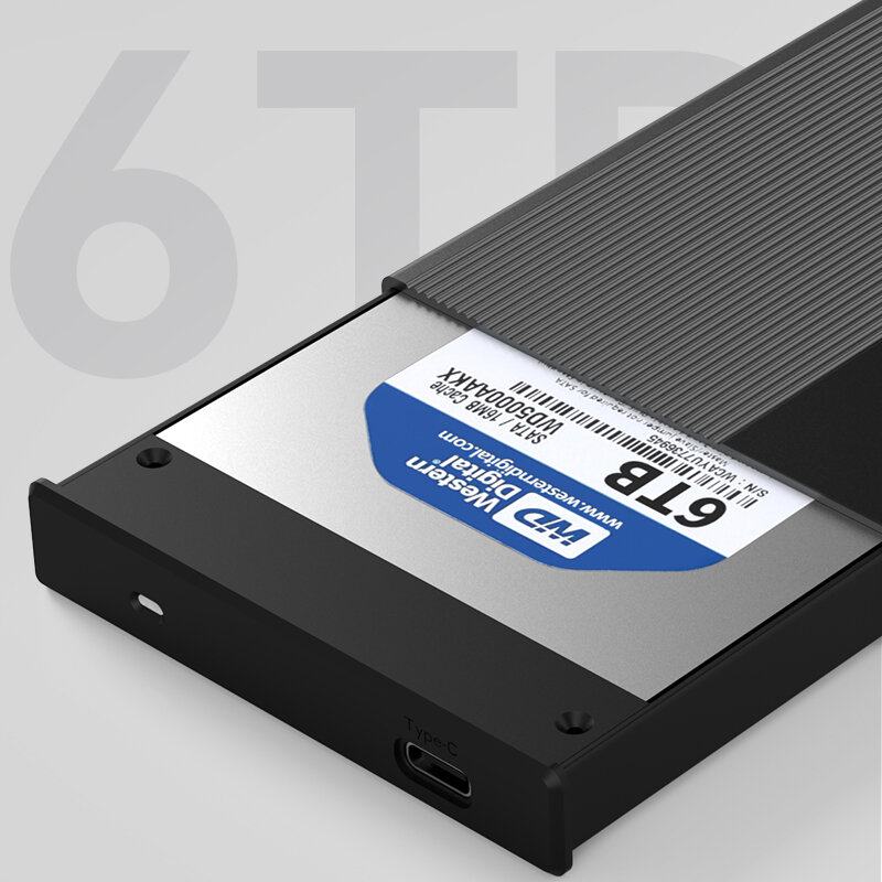 Blueendless USB3.0 HDD ฮาร์ดไดรฟ์ HDD กรณี SATA กรณีอลูมิเนียม2.5 HDD ...