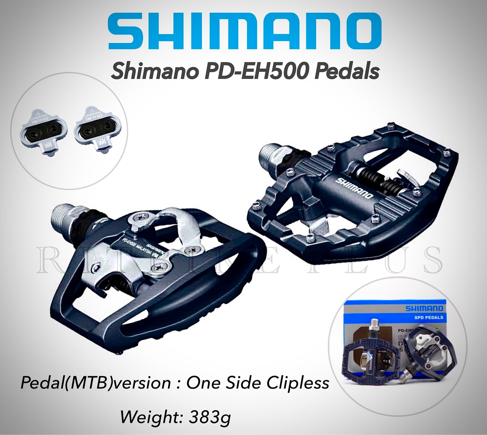 บันไดจักรยาน SHIMANO PD-EH500 SPD ของแท้ 100%ประกันศูนย์ไทย | Lazada.co.th