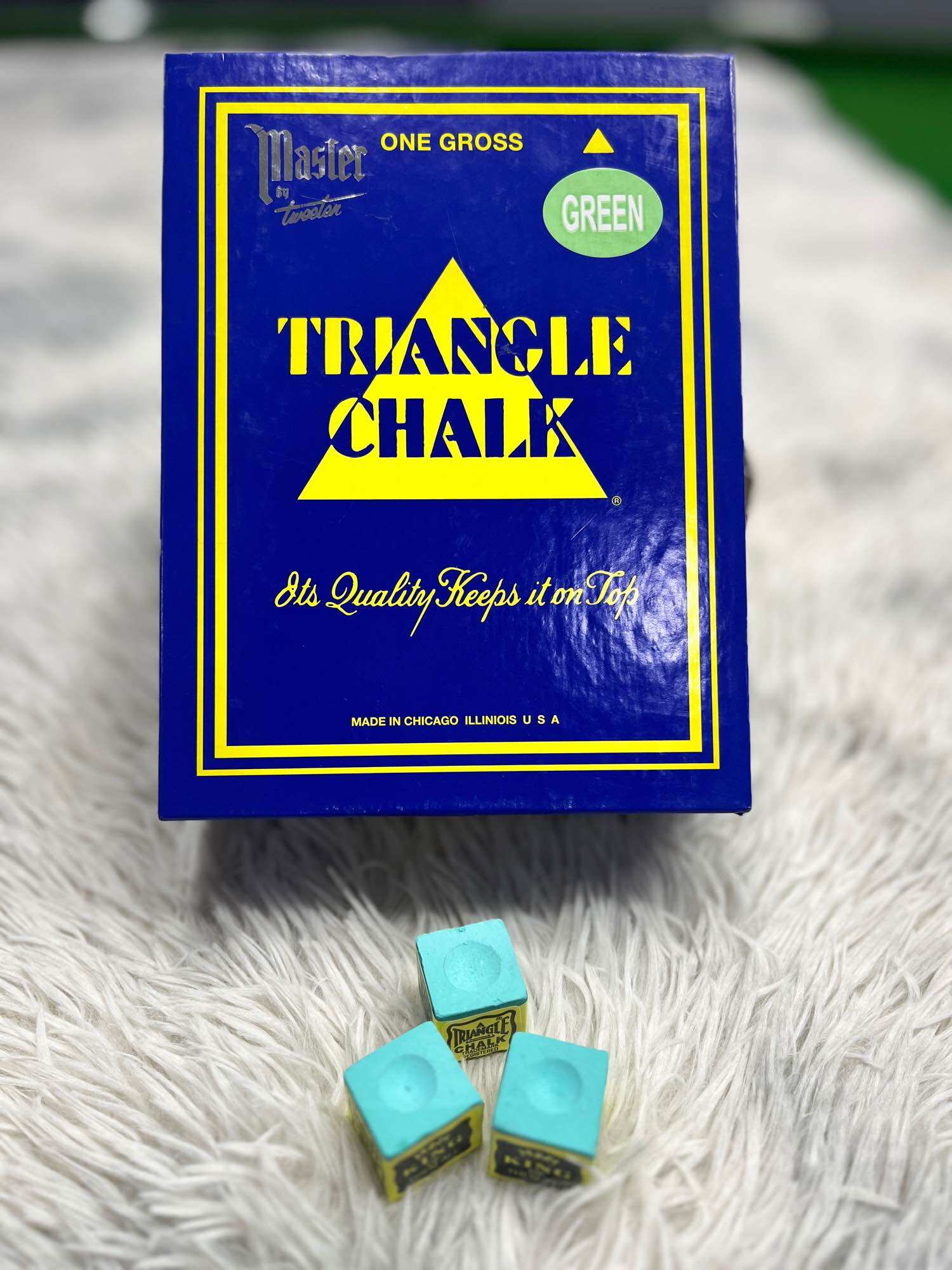 ชอล์กฝนหัวคิว Triangle Chalk แท้💯 ชอล์กยอดนิยม | Lazada.co.th