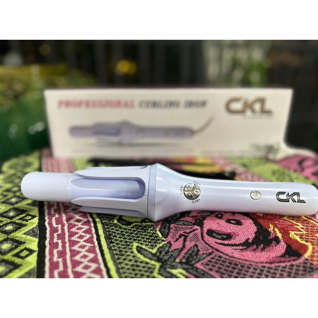 CKL-V50 เครื่องม้วนผมอัตโนมัติ แกนม้วนผม 32MM ที่ม้วนผม เครื่องม้วนผม มอก.เครื่องหนีบผม สวยได้ ...