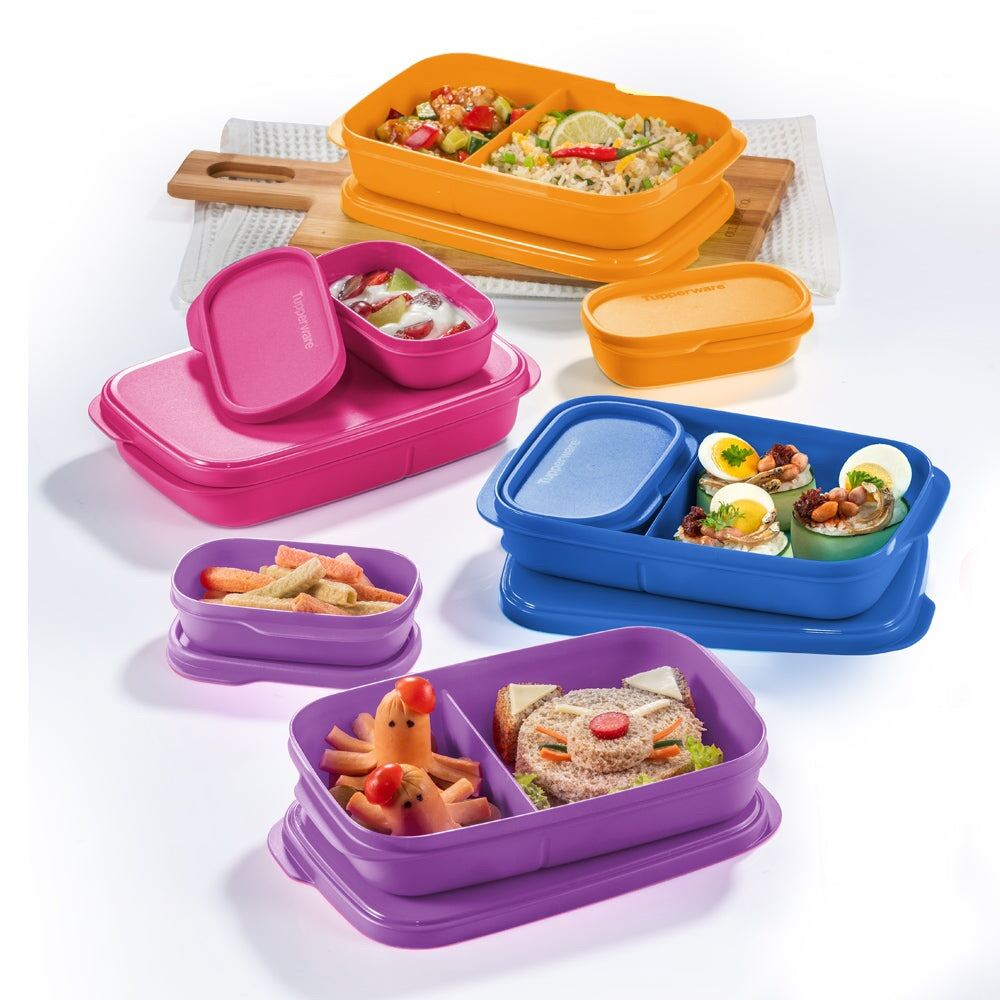 Tupperware Foodie Buddies กล่องข้าวทัพเพอร์ แวร์ พร้อมกล่องใส่กับข้าว ...
