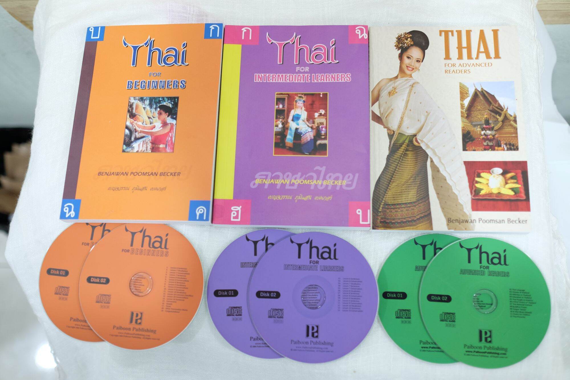 For learning Thai book and cds set By Benjawan Poomsan | Lazada.co.th