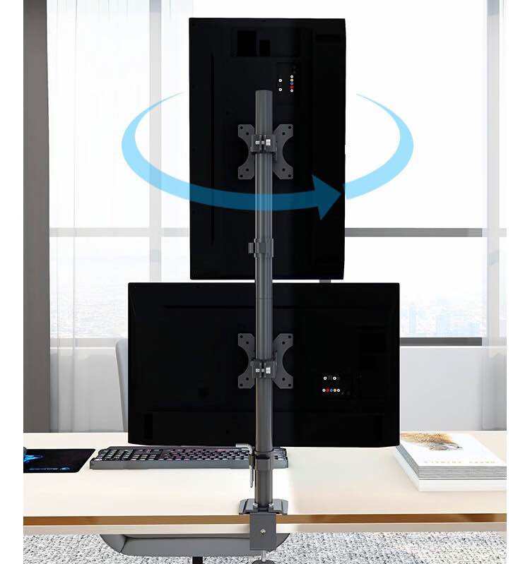 ขาตั้งจอมอนิเตอร์ บนล่าง หน้าหลัง เสาสูง80Cm รองรับ14-32 M063 - Gnn.Group - ThaiPick
