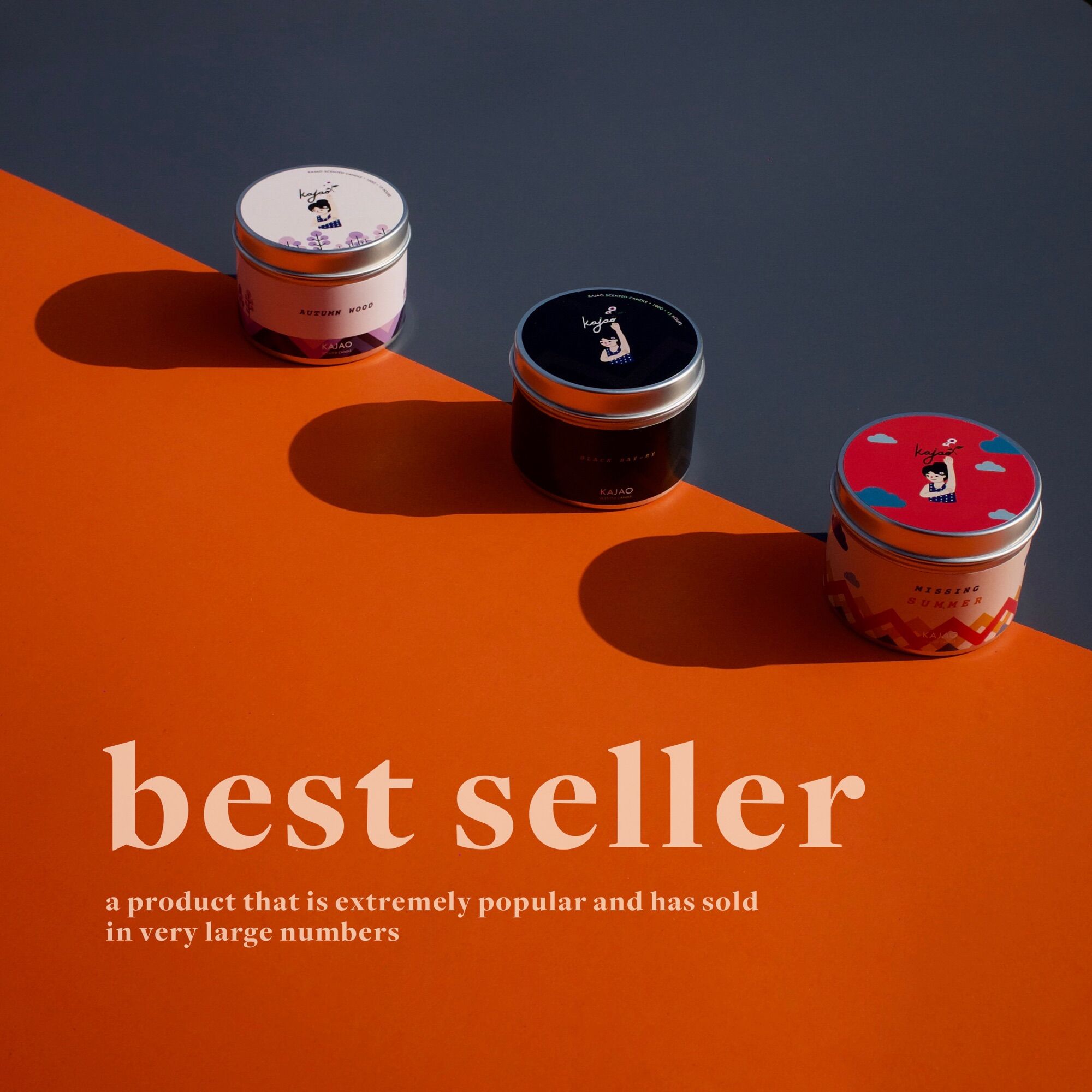 เทียนหอมไขถั่วเหลือง กลิ่น Autumn Wood - Kajao Scented Candle - Kajao ...